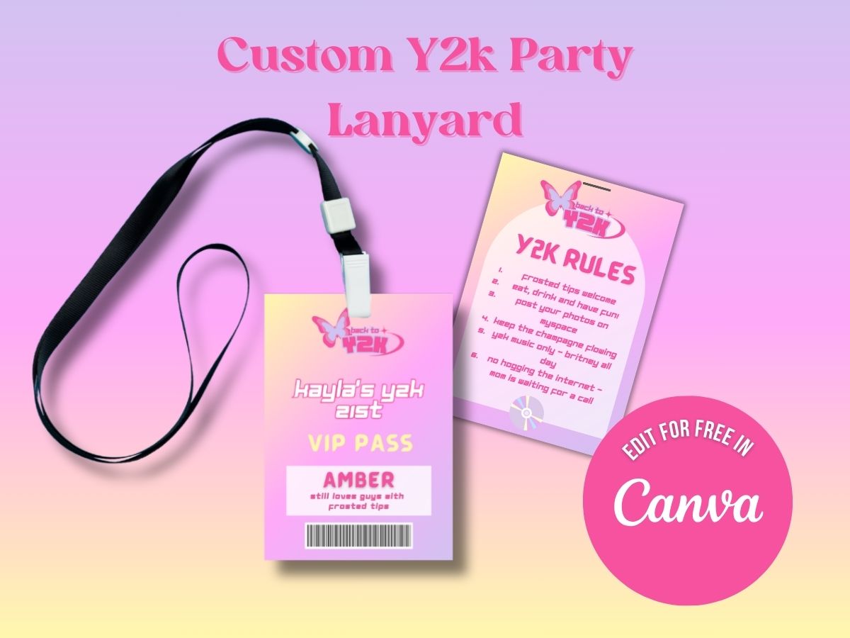 Y2K Party Planning Ideas and inspiration - Gin and Gemini