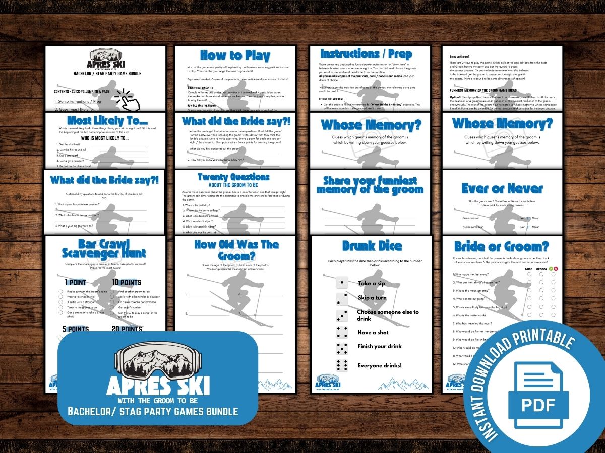 Epic Stag Do Themes for the Ultimate Bachelor Party - Gin and Gemini