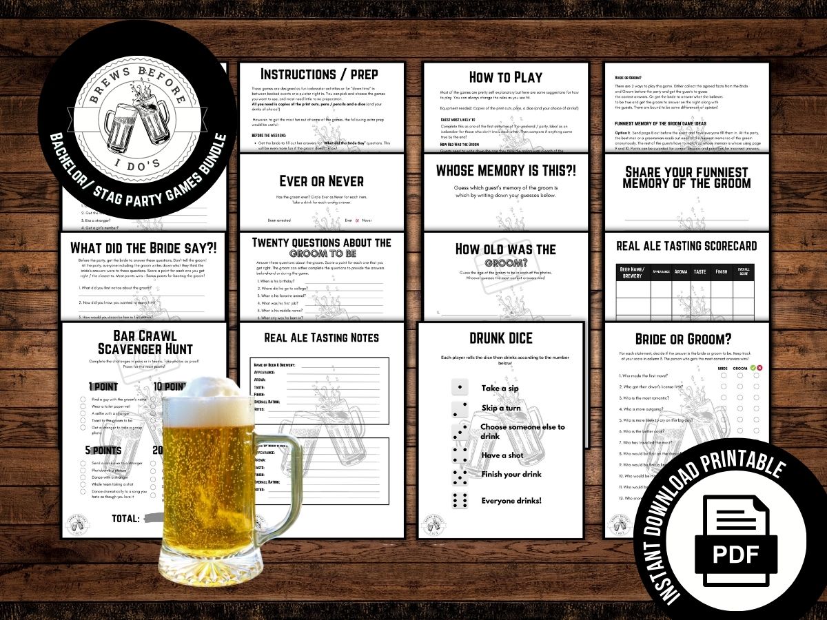 Epic Stag Do Themes for the Ultimate Bachelor Party - Gin and Gemini