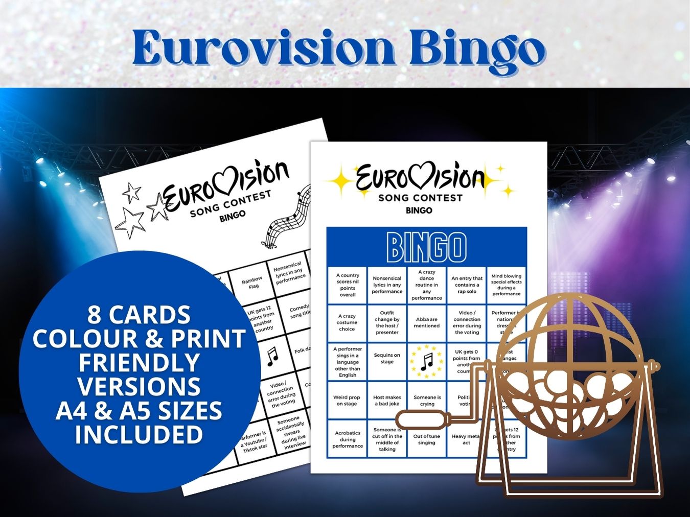 How to Plan a Eurovision-Themed Party - Gin and Gemini