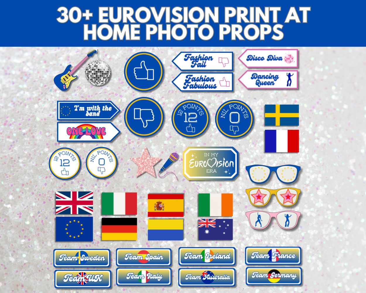 How to Plan a Eurovision-Themed Party - Gin and Gemini