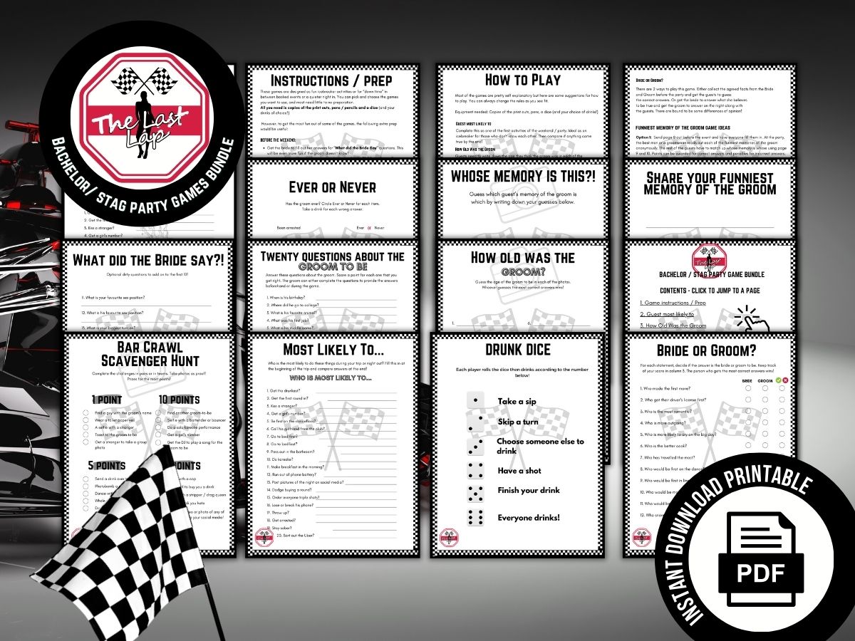 Epic Stag Do Themes for the Ultimate Bachelor Party - Gin and Gemini